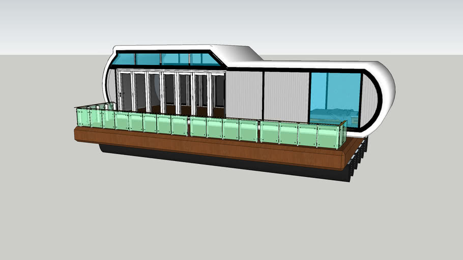 Modern House Boat | 3D Warehouse