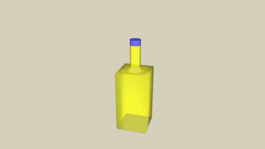 Liquor Bottle | 3D Warehouse