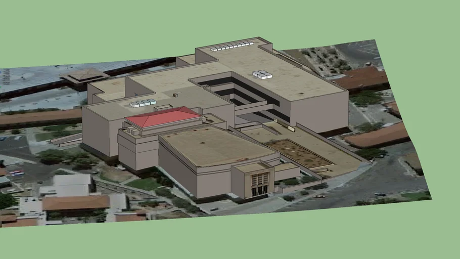 Fox Fine Arts and Magoffin Auditorium | 3D Warehouse