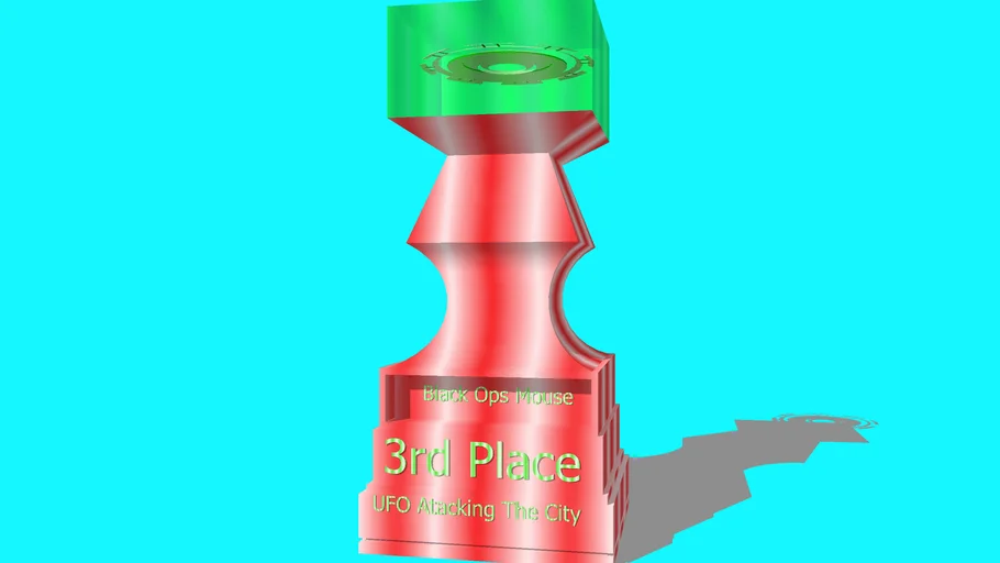 3rd Place 3D UFO Contest | 3D Warehouse