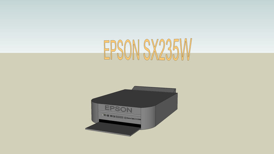 drukarka EPSON SX235W | 3D Warehouse