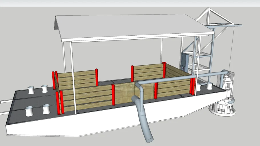 sand barge | 3D Warehouse