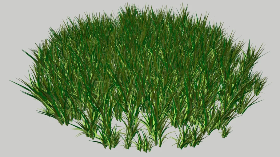 V-Ray Ready Large Grass Patch | 3D Warehouse