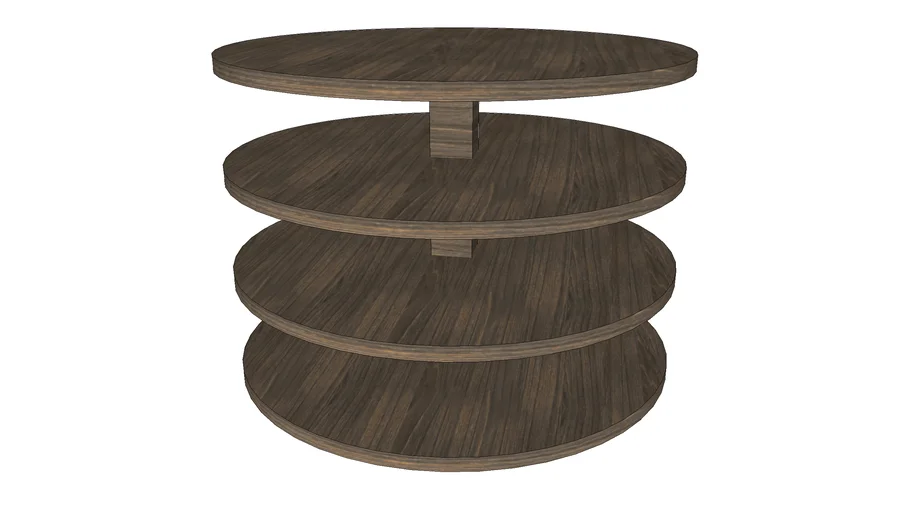 4 Tier side table | 3D Warehouse