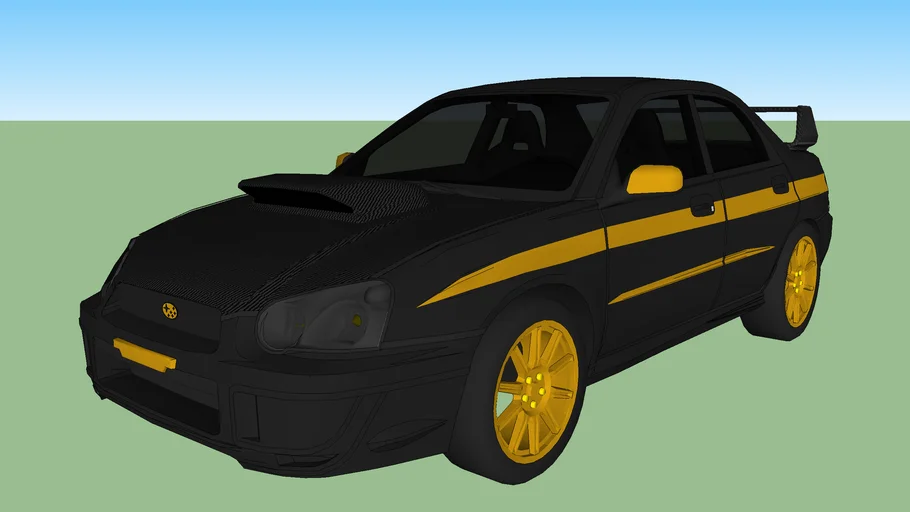 2004 Subaru Impreza WRX STI Street Racer | 3D Warehouse