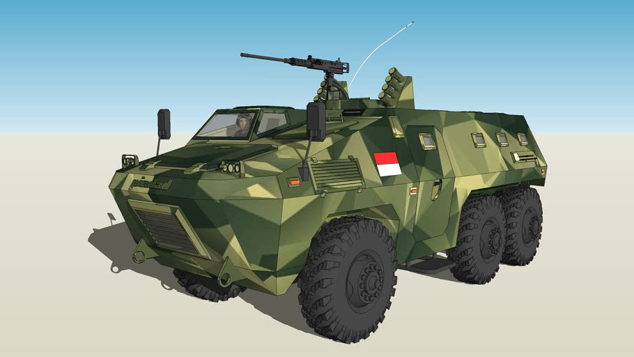 Panser PINDAD APS 1 | 3D Warehouse