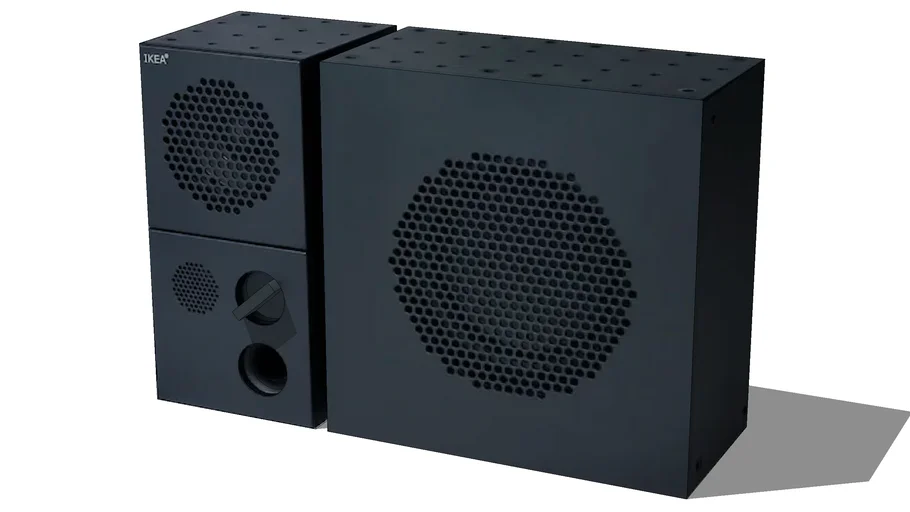 FREKVENS Speakers with subwoofer | 3D Warehouse