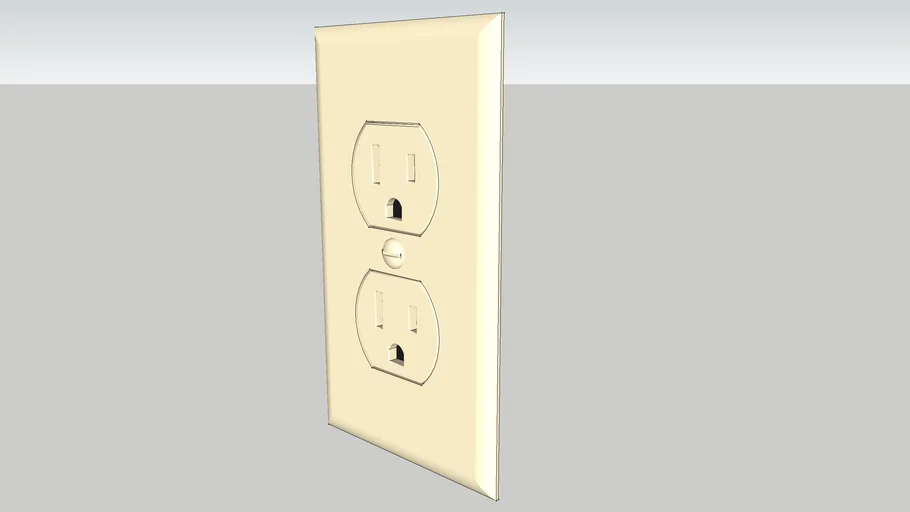 Electrical+Outlet_1 | 3D Warehouse