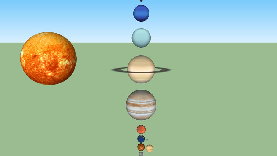 Planets of the Solar System | 3D Warehouse