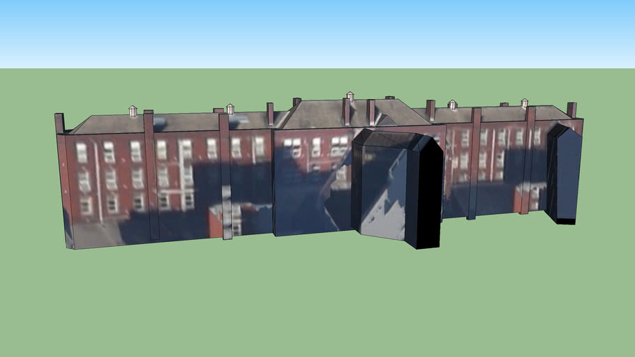 Lincoln Wing, St James's Hospital, Leeds District, UK | 3D Warehouse