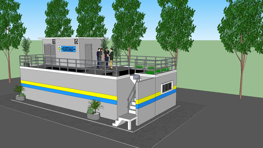 WWTP (Waste Water Treatmant Plan) | 3D Warehouse