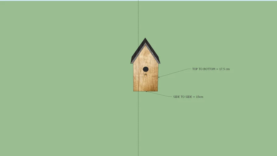 Bird Box/House 3D Model | 3D Warehouse