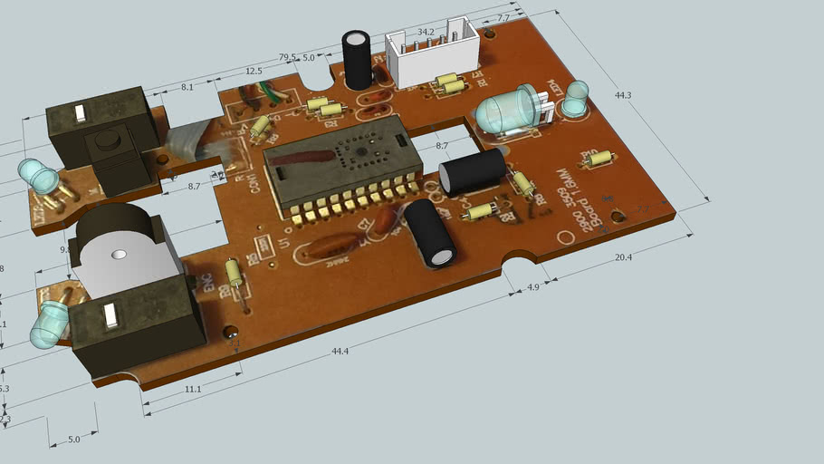 CM STORM DEVASTATOR Mouse PCB | 3D Warehouse