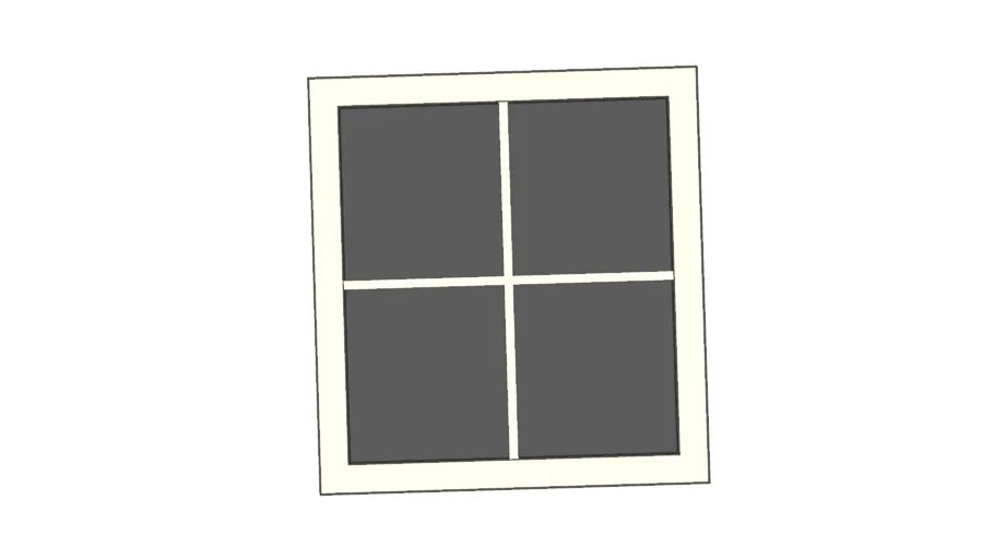 Simple Window | 3D Warehouse