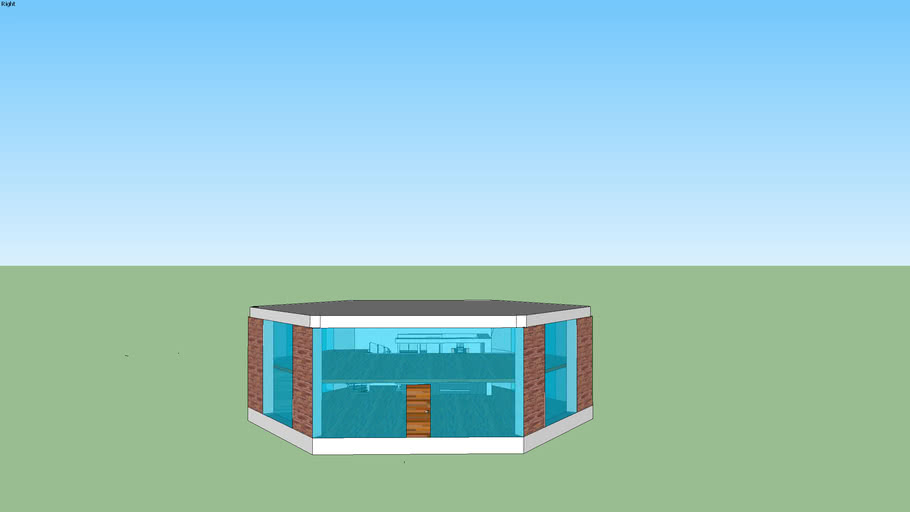 Modern Hexagonal Home | 3D Warehouse