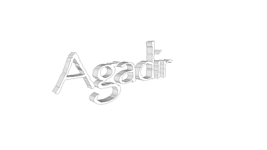 AGADIR LOGO | 3D Warehouse