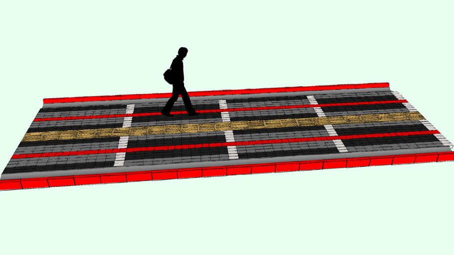 Walking Path No:3 | 3D Warehouse