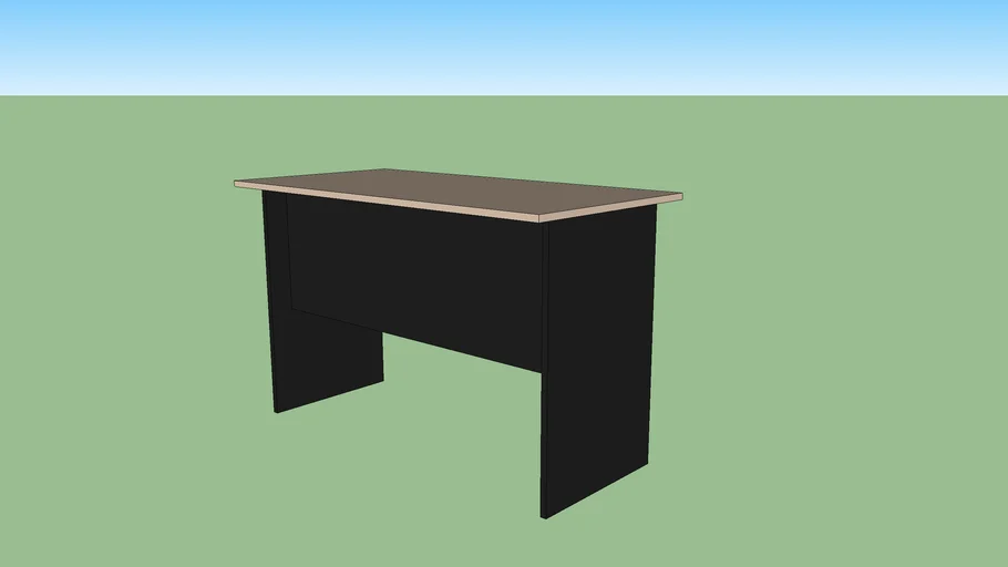 Clerical Table, Office table | 3D Warehouse