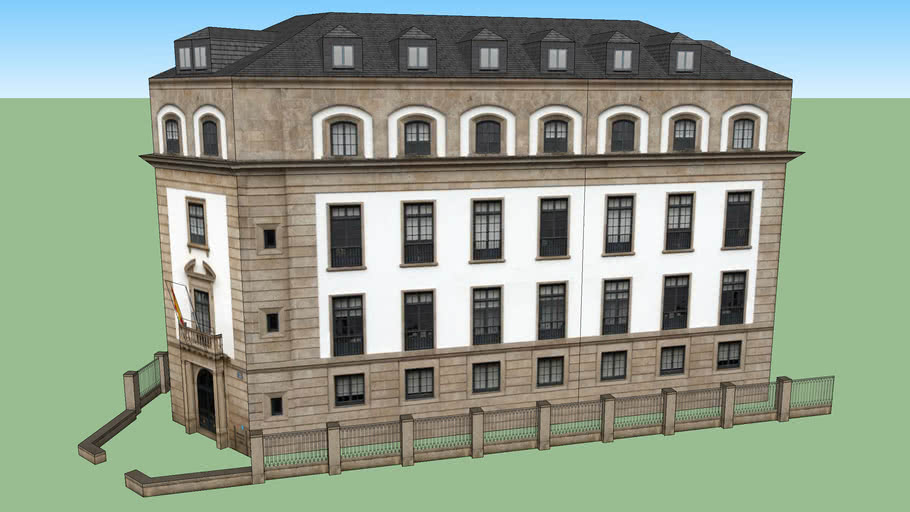 Palacio de Justicia. Audiencia Provincial de Lugo | 3D Warehouse