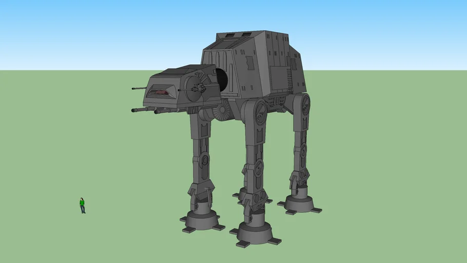 Imperial AT-AT ( All Terrain Armored Transport ) | 3D Warehouse