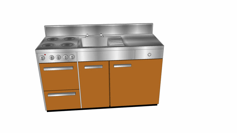 Mini-kitchen | 3D Warehouse