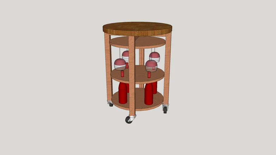 WBM H&B Wine Carousel | 3D Warehouse