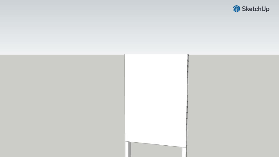 Medium Box Sign | 3D Warehouse