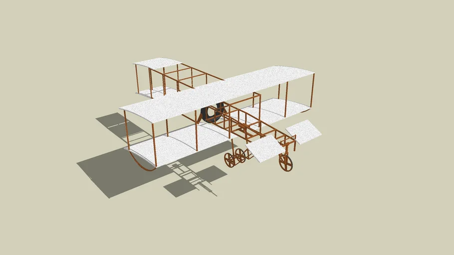 Biplano Voisin | 3D Warehouse