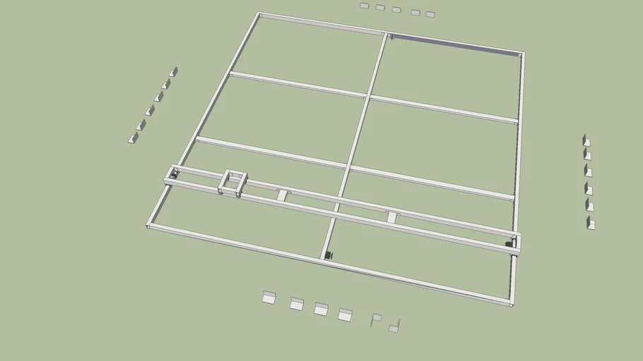 2D Matrix Display | 3D Warehouse