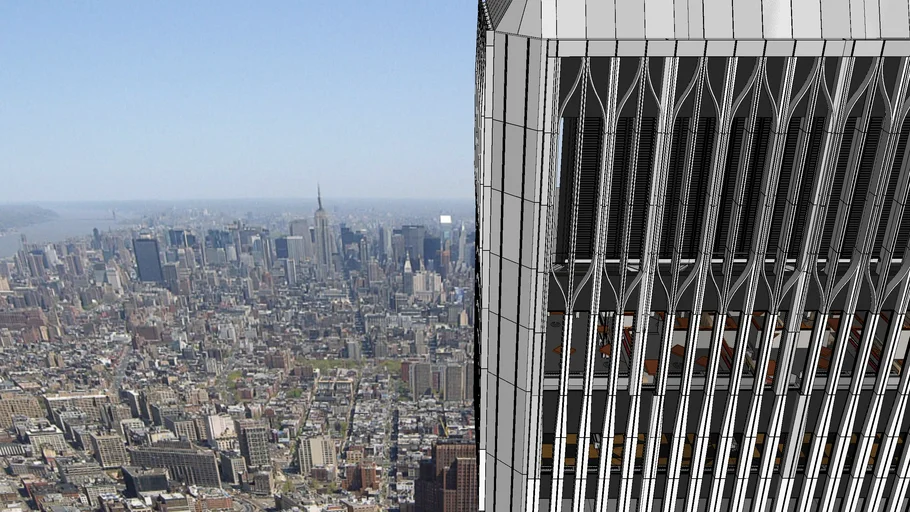 WTC Top 5 Floors & Windows On The World | 3D Warehouse