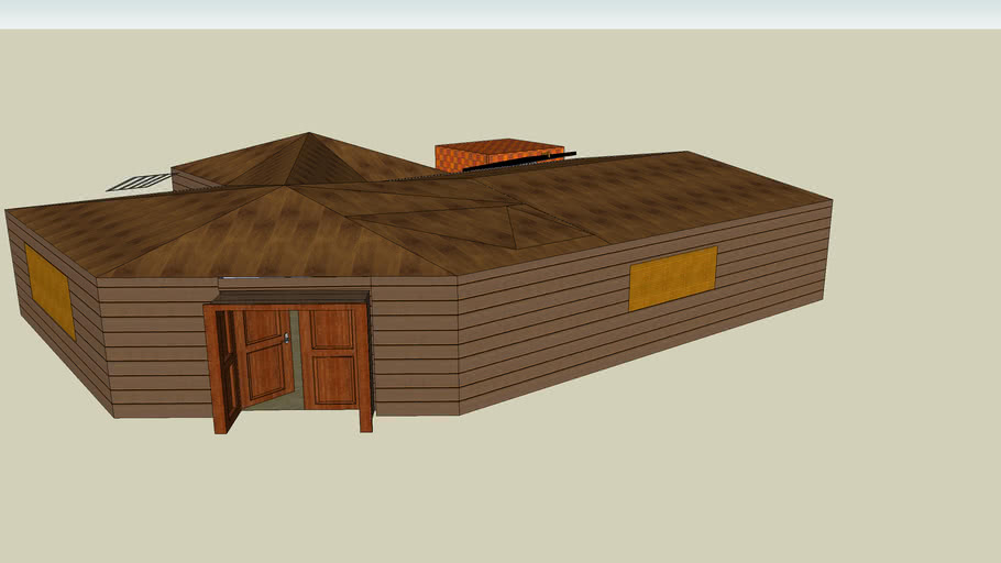 Small Wooden unit | 3D Warehouse