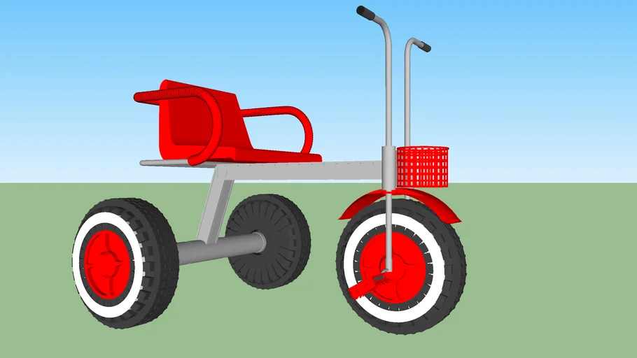 tricycle baby cycle 3 wheeler | 3D Warehouse