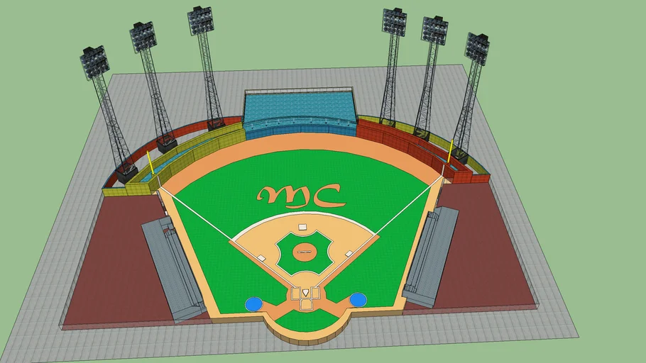 Estadio de beisbol | 3D Warehouse