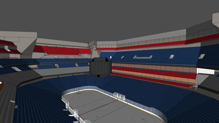 20,000 Seat Hockey and Basketball Concept Arena | 3D Warehouse