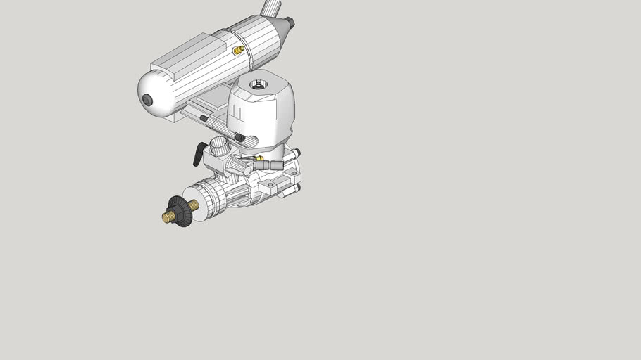 OS MAX 65AX engine size | 3D Warehouse