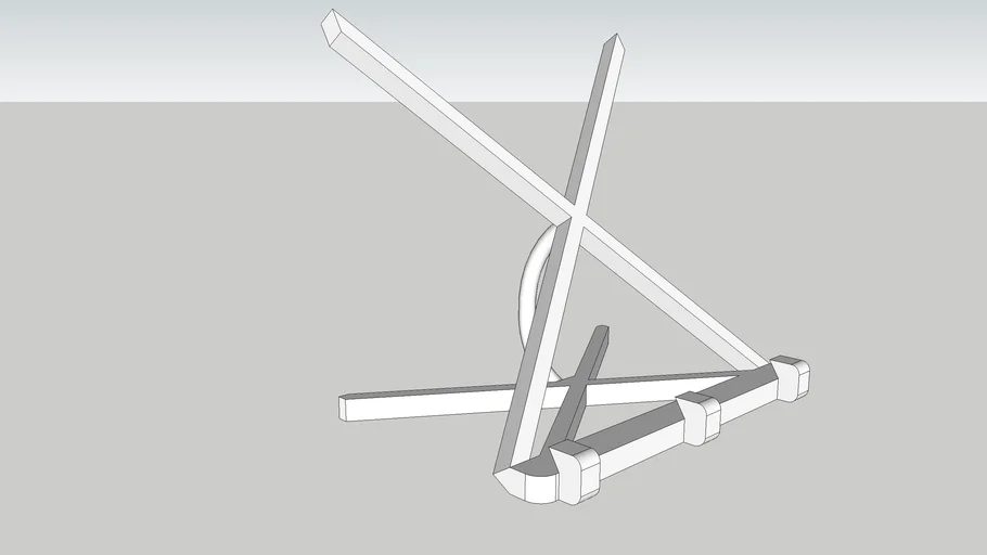 Tablet X-Stand | 3D Warehouse