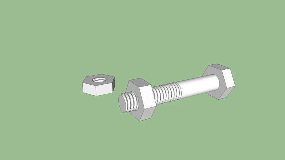 Šaraf i matica | 3D Warehouse