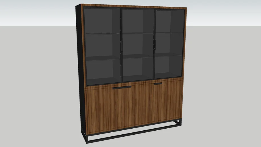 DTP HOME Cosmo Vitrinekast NO.2 Medium | 3D Warehouse