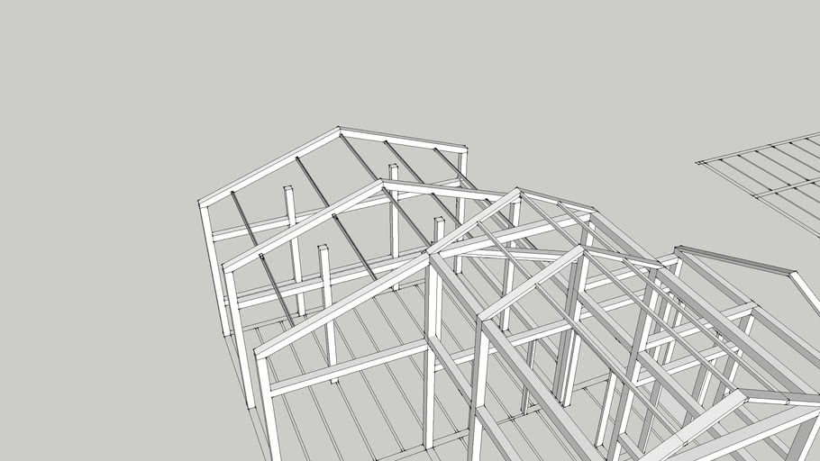 Timber Frame Model | 3D Warehouse