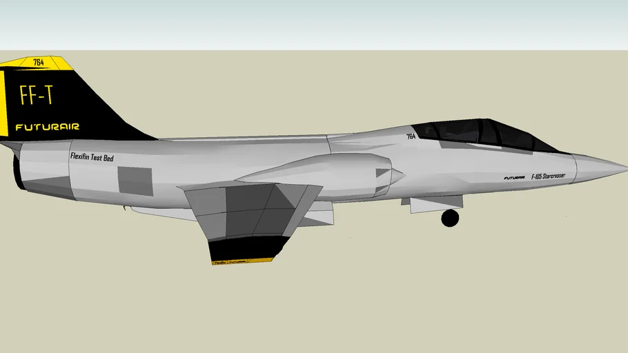 Lockheed-Futurair F-105 Starcrosser | 3D Warehouse