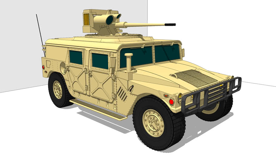 Humvee M242 Bushmaster | 3D Warehouse