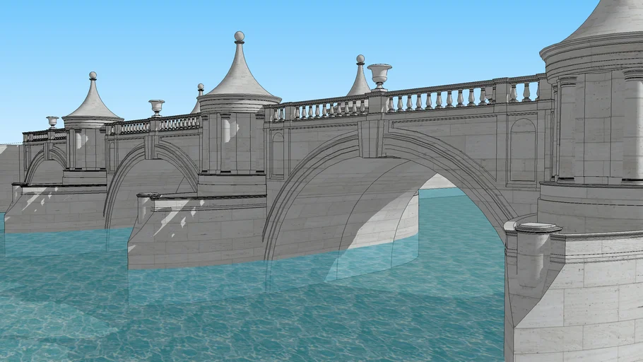 Classical bridge | 3D Warehouse