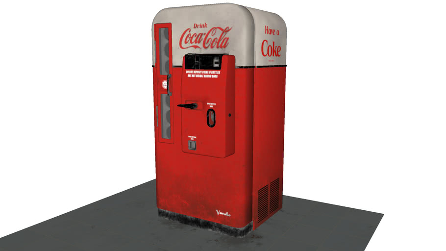 Nuka Cola Vending Machine 2 | 3D Warehouse