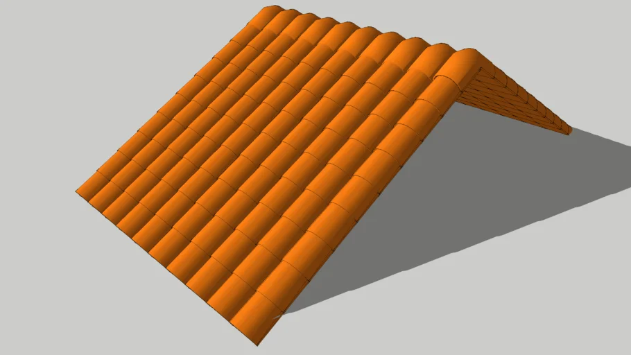 Ceramic Roof Tiles | 3D Warehouse
