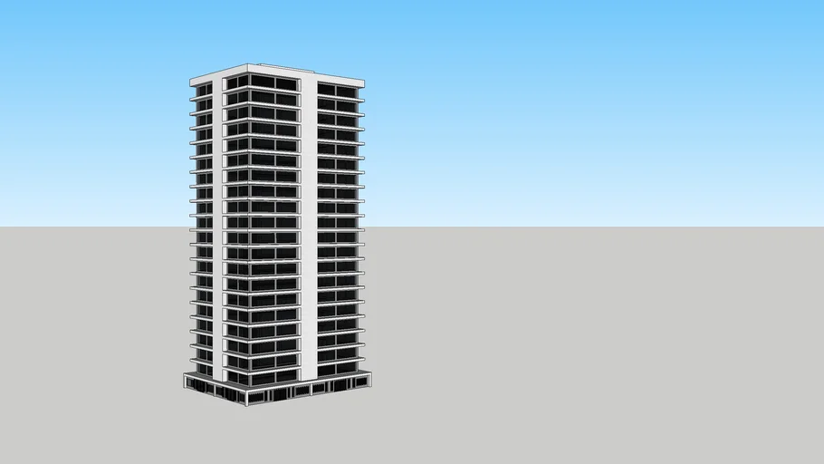 High Rise Office Building | 3D Warehouse