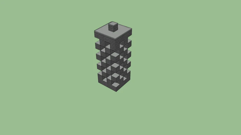 Cube Tower | 3D Warehouse