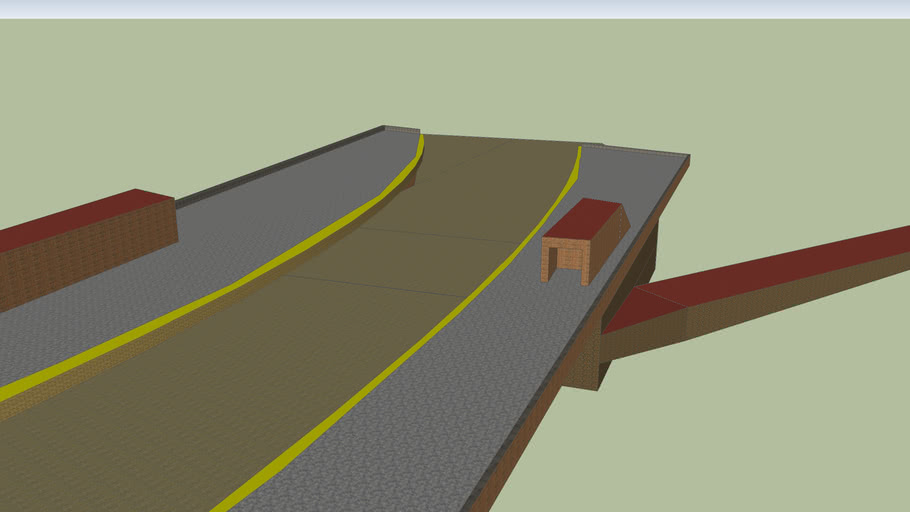 elevated ramp station | 3D Warehouse