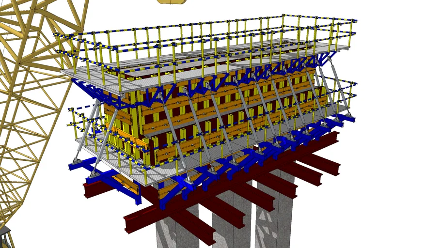 Pier Head Formwork | 3D Warehouse