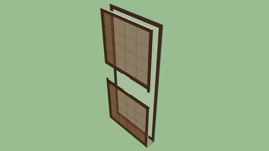 japan style window | 3D Warehouse