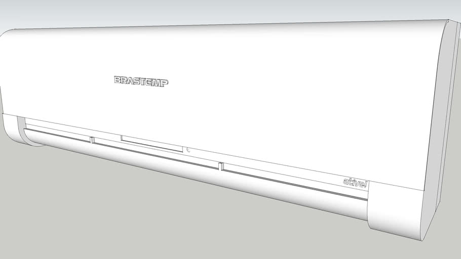 Ar Condicionado Split 22000 Btus Brastemp | 3D Warehouse